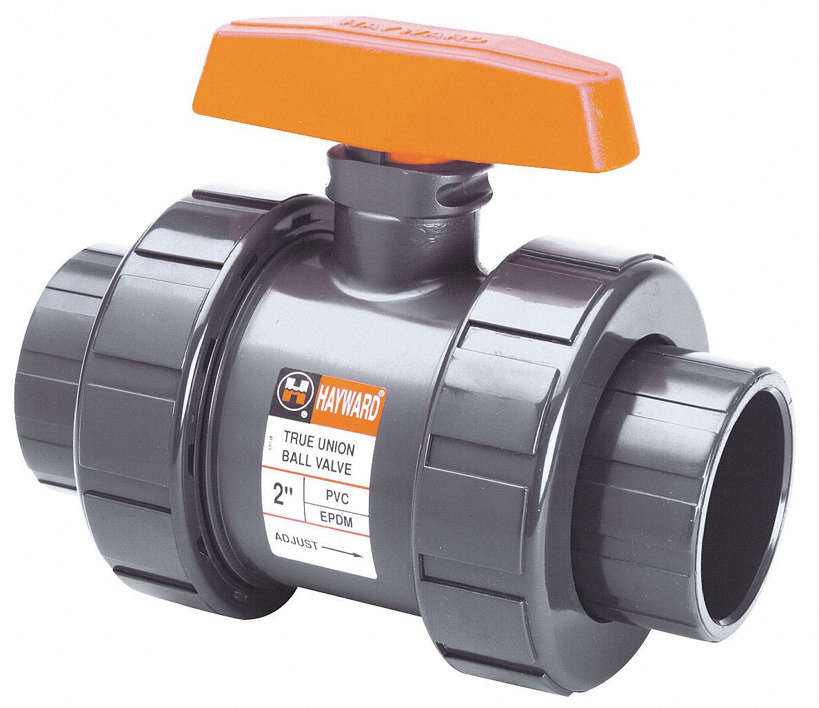 PVC BALL VALVE UNION SOCKET ON FNPT 2 IN | 4TJC8 | HAYWARD | TB1200STE